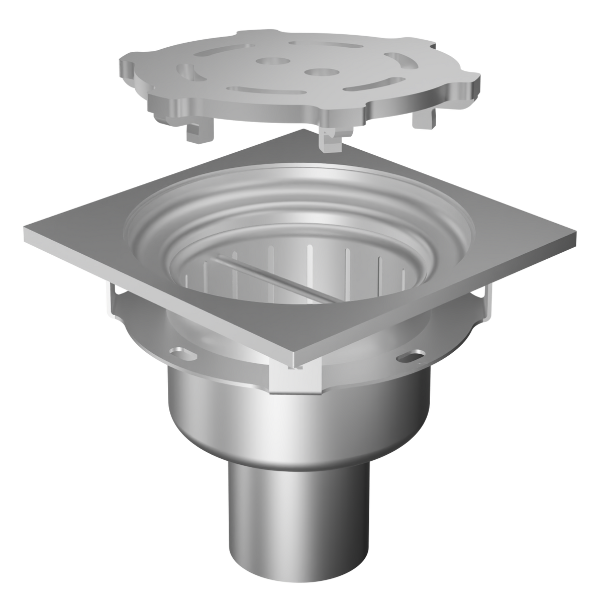FoodSafe Square Area Drain – Global Drain Technologies